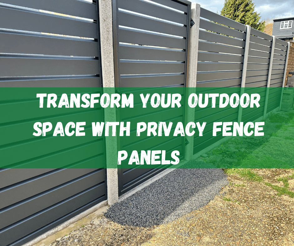 Best Privacy Fence Panels